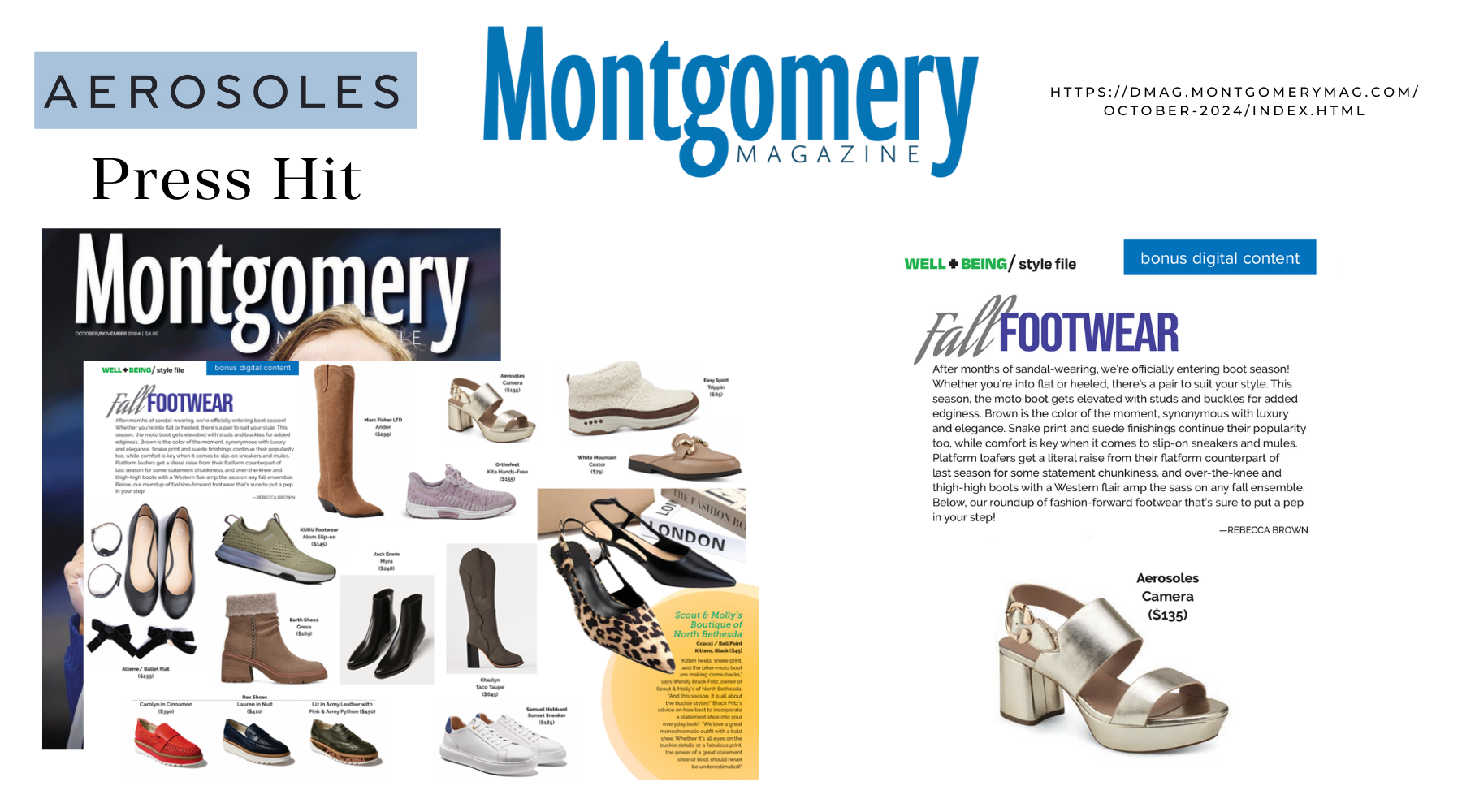 Montgomery Magazine – Aerosoles