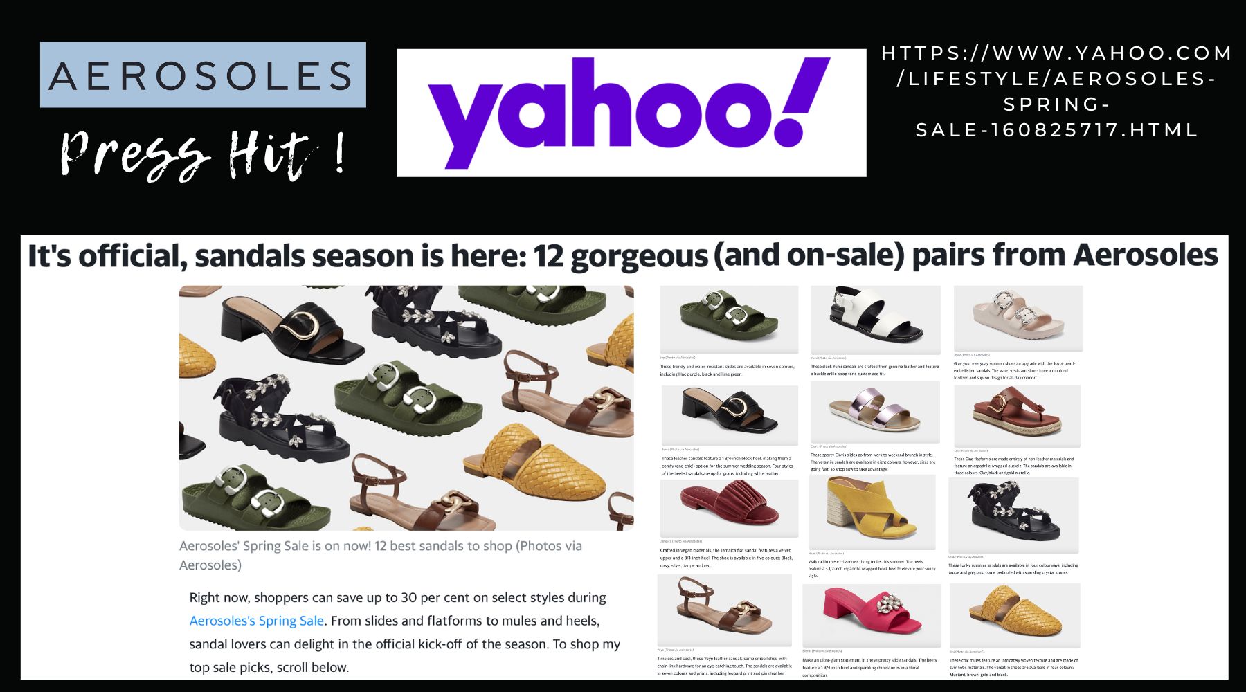 Yahoo – Aerosoles