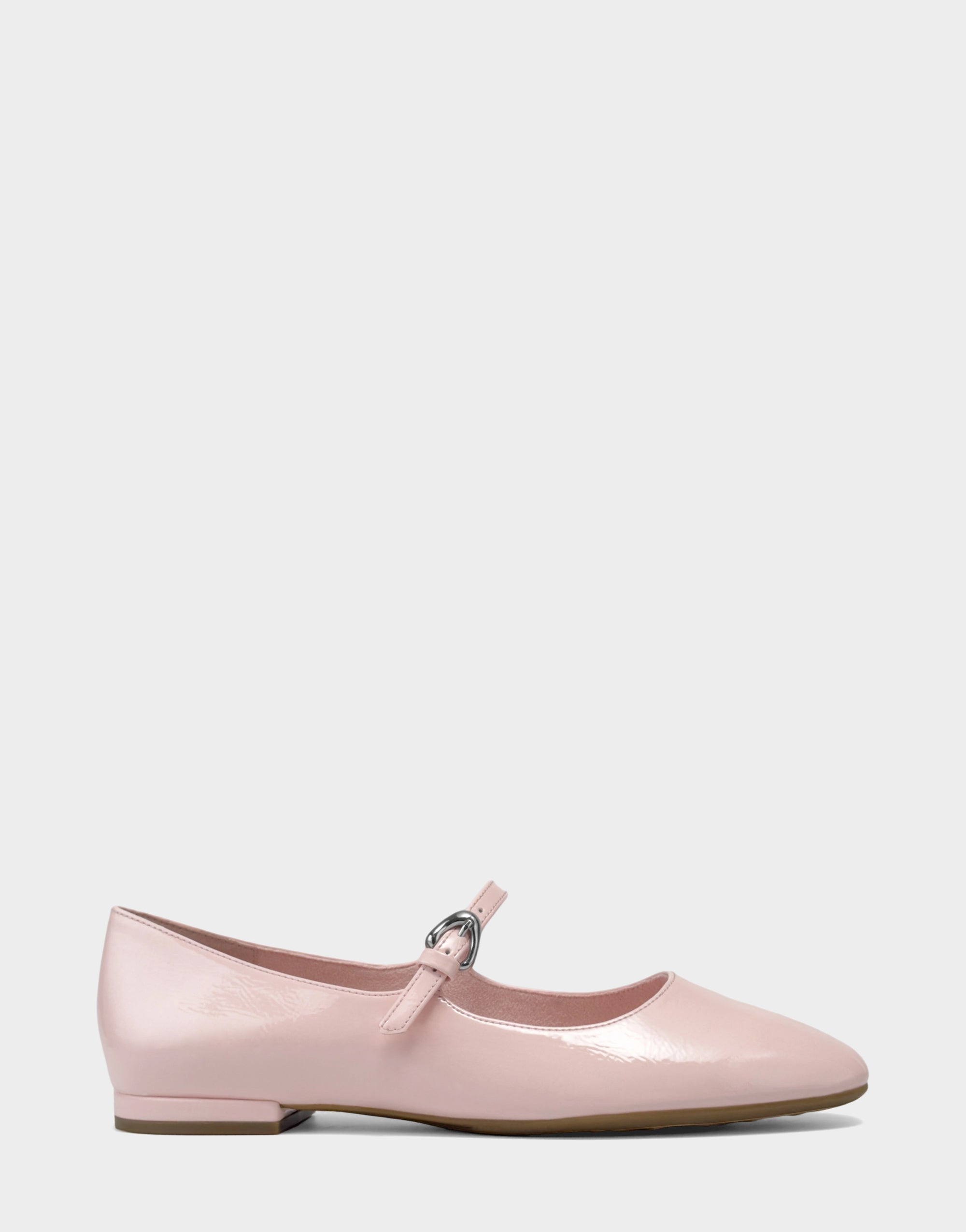 Women's Casual Flat in Pale Pink Crinkle Patent – Aerosoles