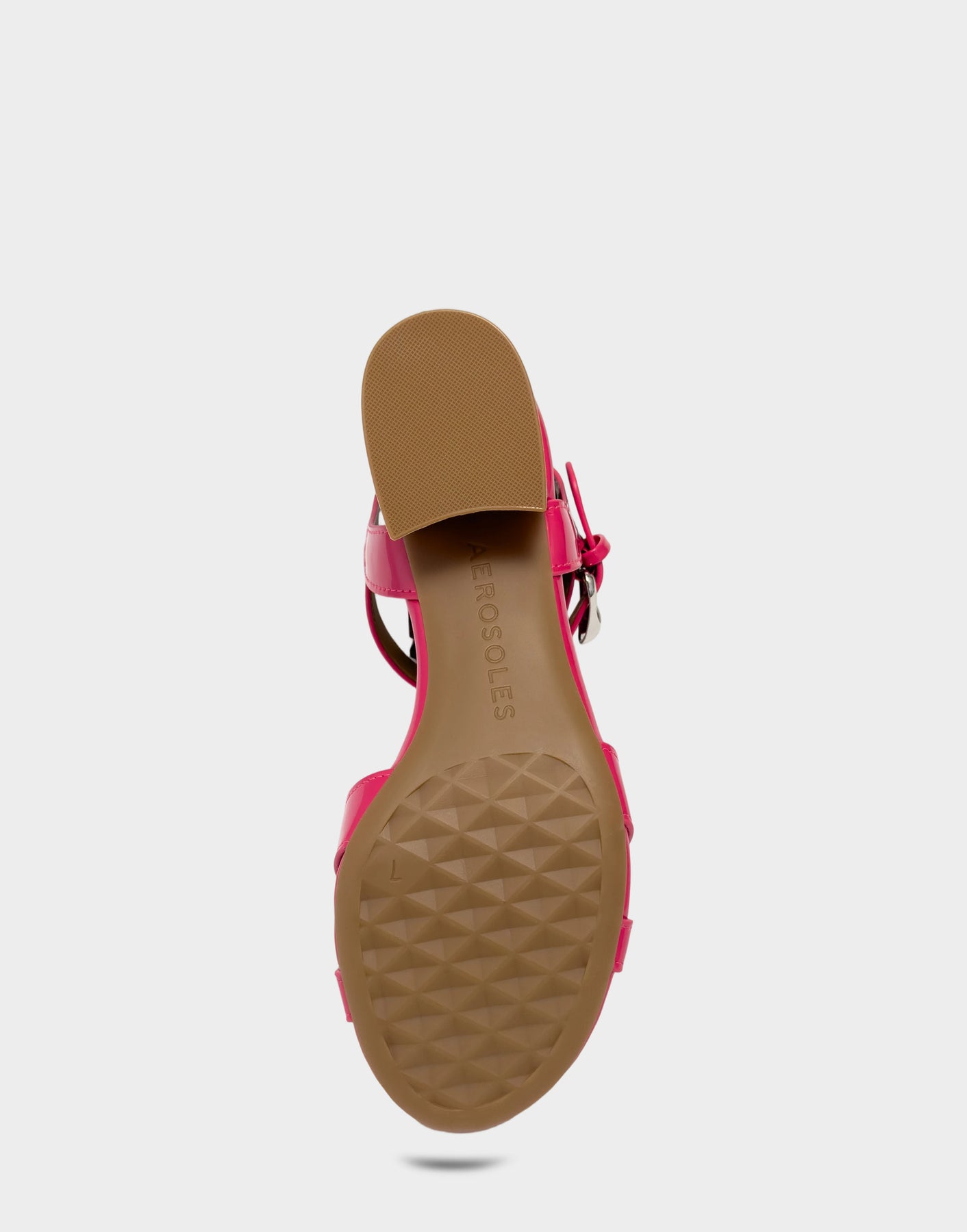Women's Low Heeled Sandal in Magenta Patent – Aerosoles