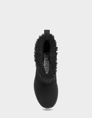Women's Pull On Bootie in Black – Aerosoles