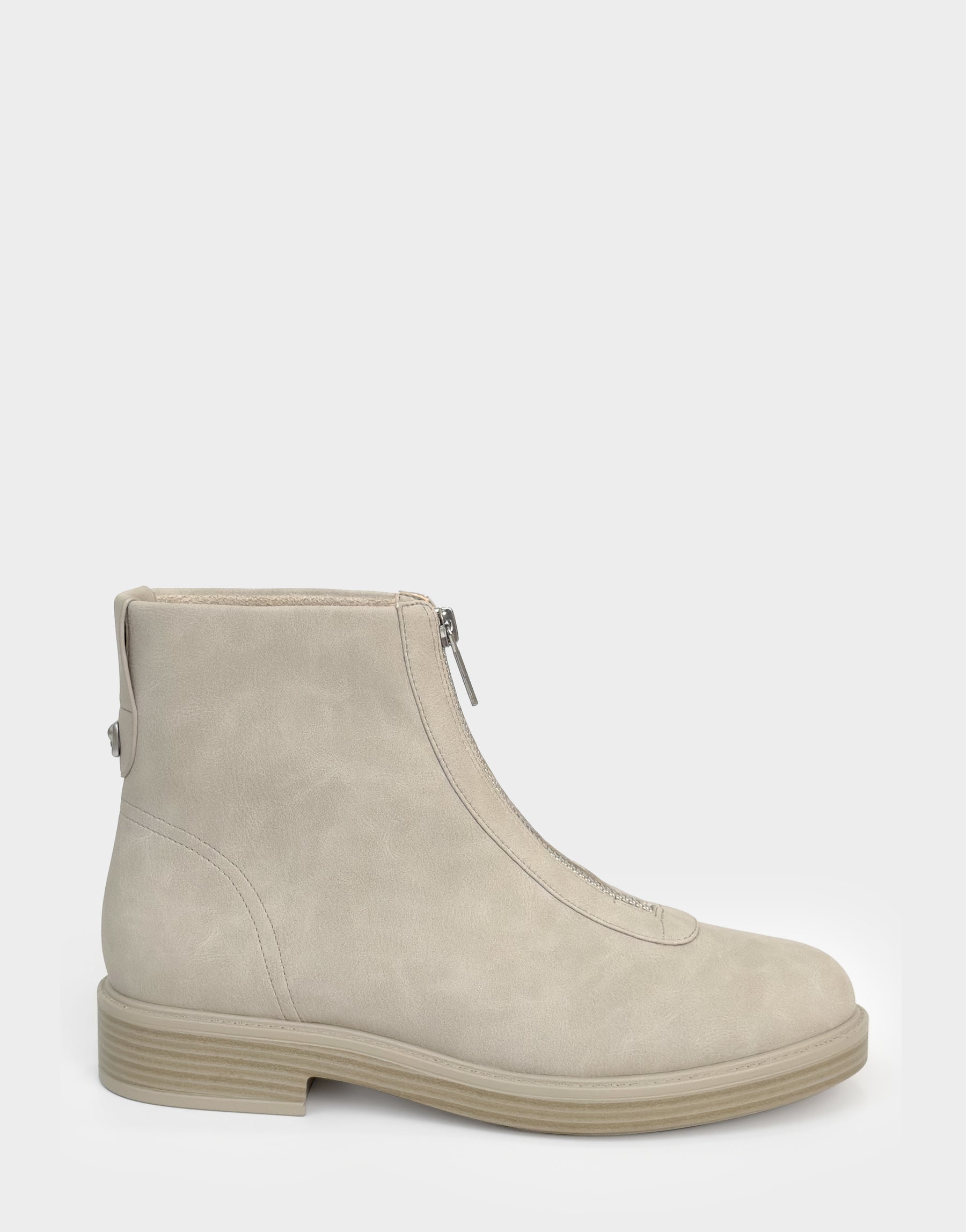 Women's Low Block Heel Bootie in Stone – Aerosoles