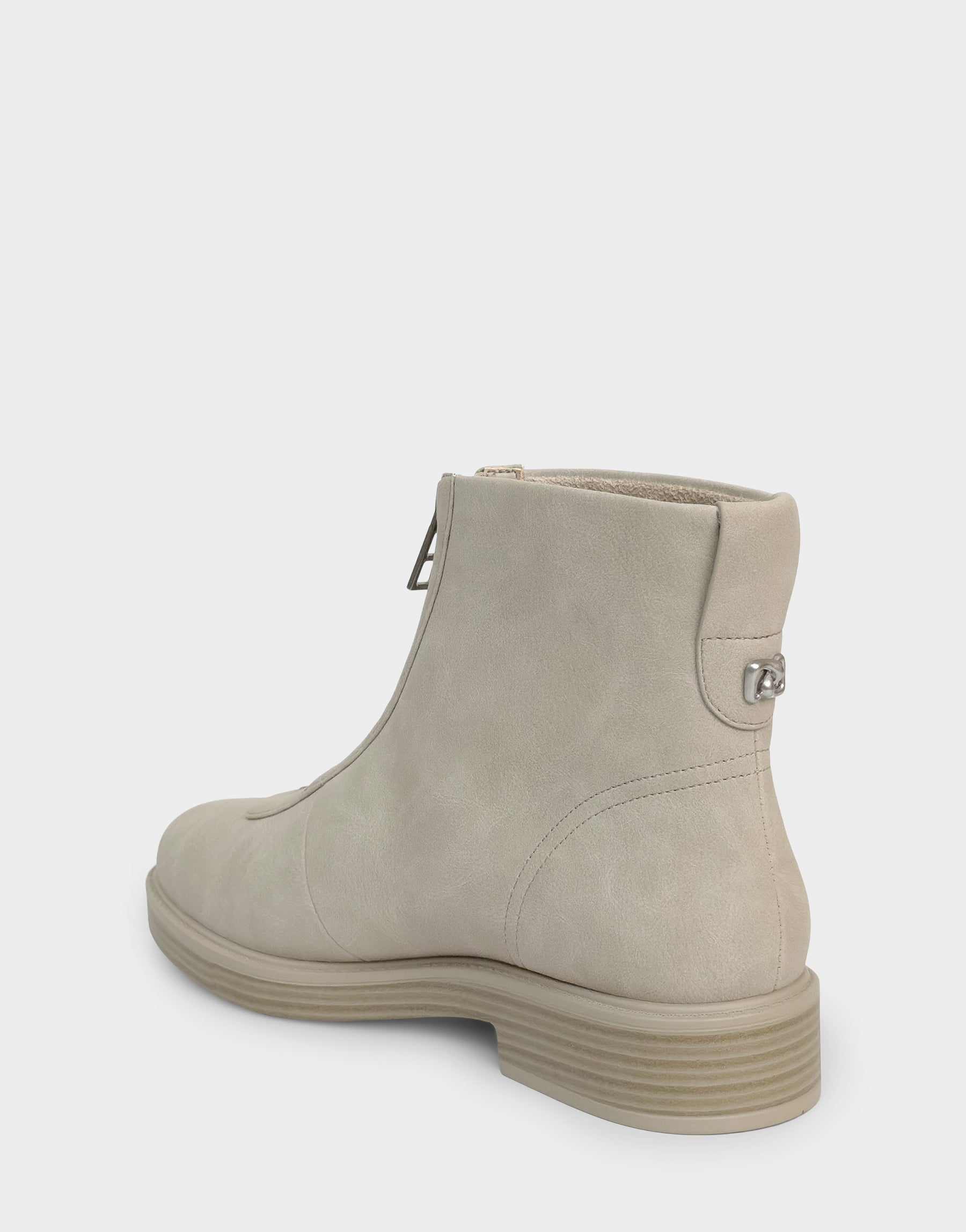 Women's Low Block Heel Bootie in Stone – Aerosoles
